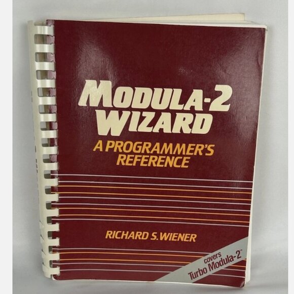 Other | Modula 2 Wizard Programmers Reference Richard S Wiener Book Turbo Language Rare | Poshmark